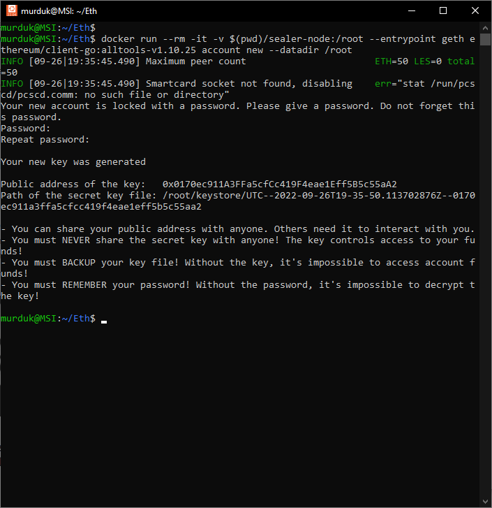 Private Ethereum Network on Docker | by Mert Ozdag | Medium