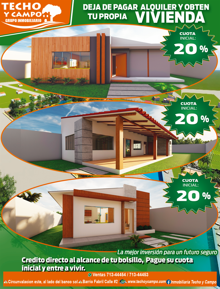 Es hora de tener tu propia vivienda - Inmobiliaria techo y campo bienes ...