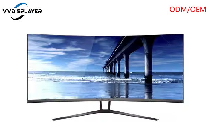 Custom 35-Inch 1ms Curved 4K Gaming LCD Monitor by VVDisplayer | by ...