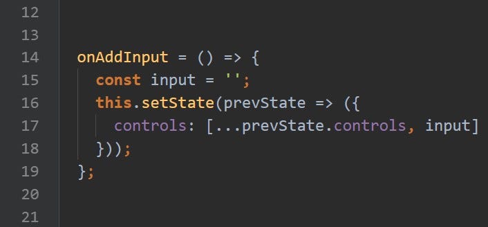 Dynamic Inputs In React Im Building React Application And On By Alexander Plavnik Medium