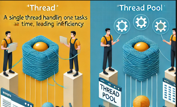 Thread vs Thread Pool. Before knowing about Thread Pool, we… | by Sairaj | Jan, 2025 | Medium