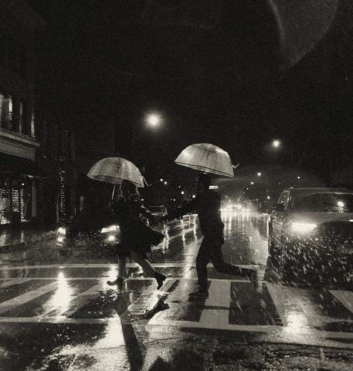 "Rain, Run Away My Pain" Raindrops falling, rhythm sweet Washing away ...