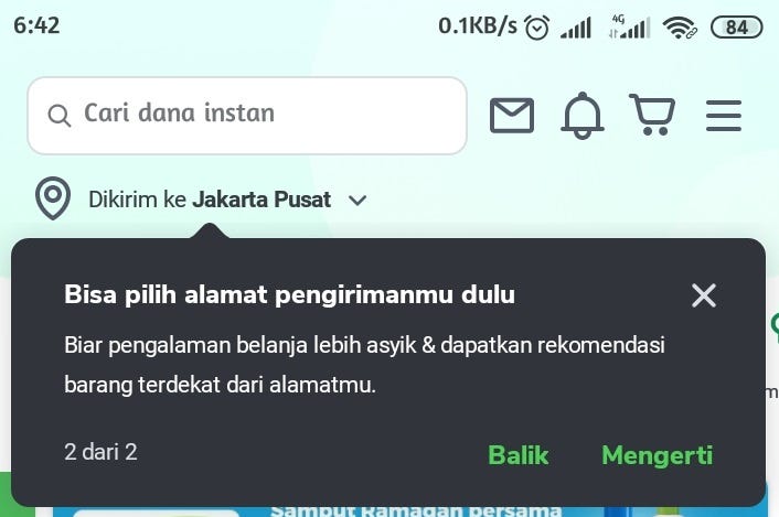 UX Writing Case Study "Tokopedia" Tooltip | dibimbing-portfolios
