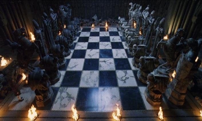 God And The Devil Playing Chess