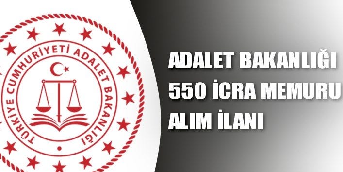 Adalet Bakanlığı’na 550 Kamu Personel Alımı Yapılacak Adalet Bakanlığı ...