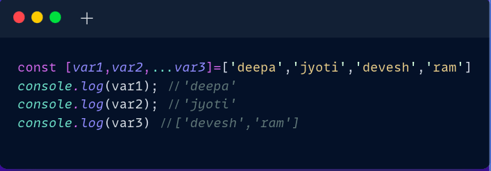 Destructuring in Javascript. Destructutring is act of unpacking… | by ...