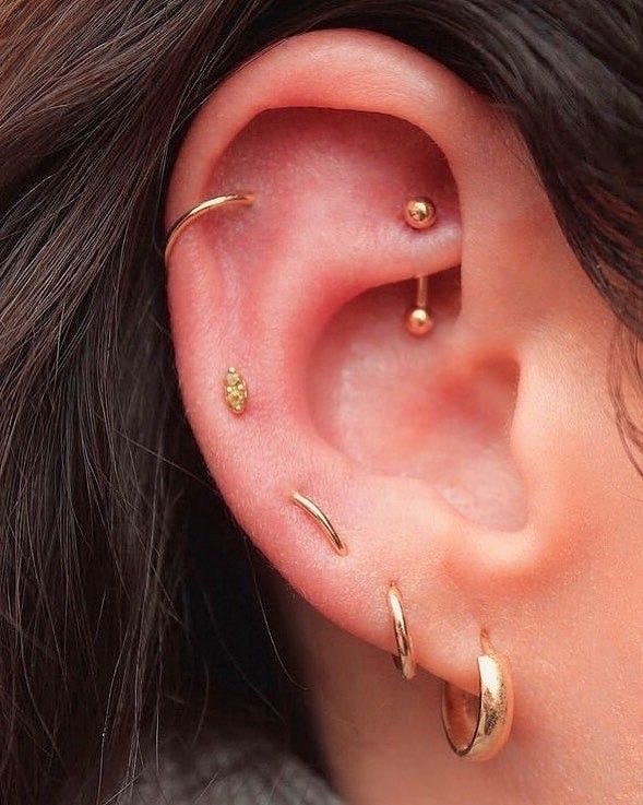 The Prettiest Constellation Piercing Combos that Make Us Want Another ...