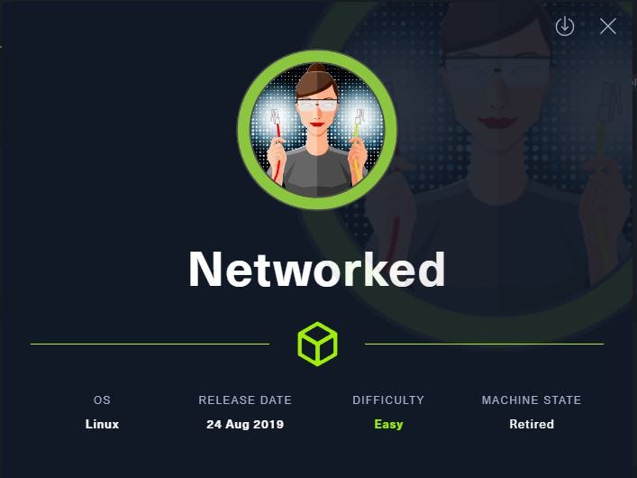 Hacktheboxhtb Networked Walkthrough By Kiran Mohanraj Medium