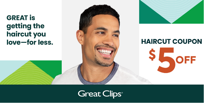 Great Clips Coupons $8.99 — Latest Haircut Printable code October 2023 ...