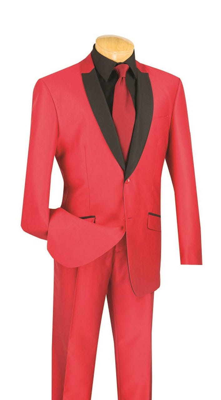 Making an Impact with Fashion: The Beauty of the Red Prom Suit | by ...
