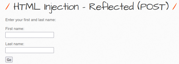 bWAPP — HTML Injection — Reflected (POST) Low Security Level | by Ravishanka Silva | InfoSec ...