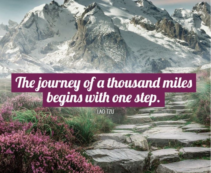 One step. In the many supportive emails and… | by Lorna Hertogh | Medium