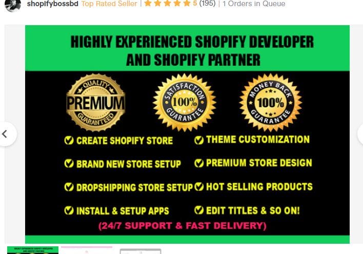 10 Best Online Shopify Store Builder On Fiverr By Toks Henry Medium