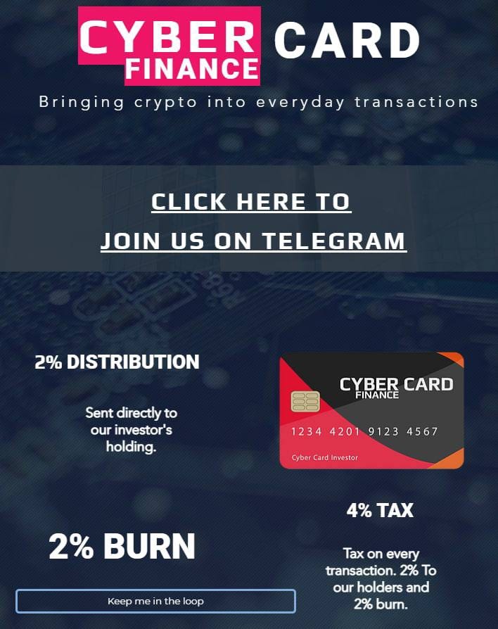 -Cyber Card- In a world where BEP20 tokens are becoming a potential ...