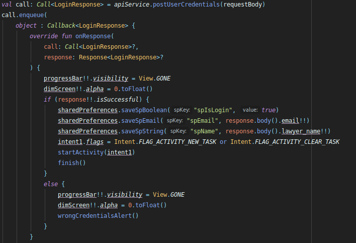 Make a login session on Android using SharedPreferences | by Fijar ...