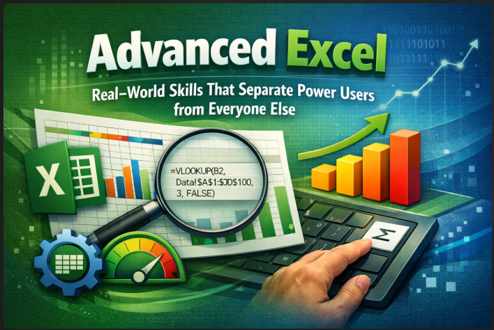 Day 7: Advanced Excel: Real-World Skills That Separate Power Users from ...