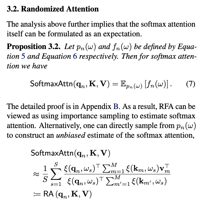 Linear Complexity Randomized Self-attention Mechanism - Farshad Noravesh - Medium