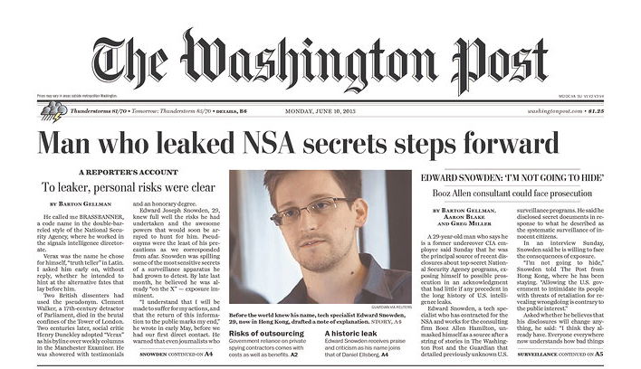 The Impact of Snowden: An Investigative Scandal in the Age of Tech | by ...