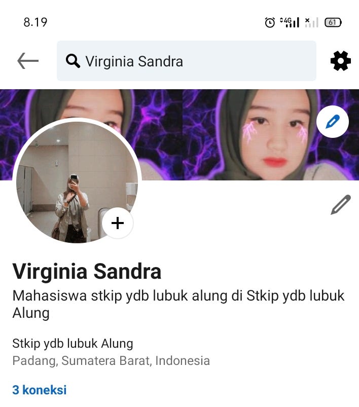 hullaa💃 berteman ga ada salahnya kan? This is my contact🌈 1.Linked in🌈 2. Instagram 🌈 3 ...