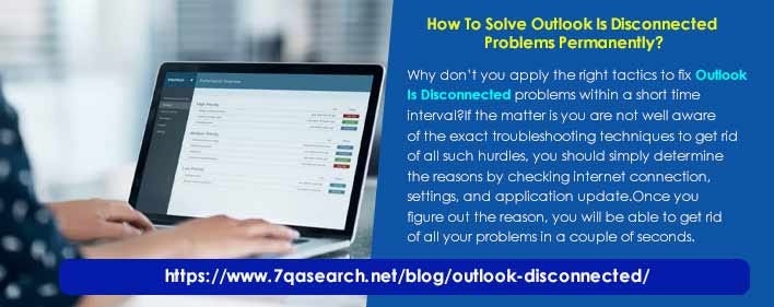 How To Solve Outlook Is Disconnected Problems Permanently ...