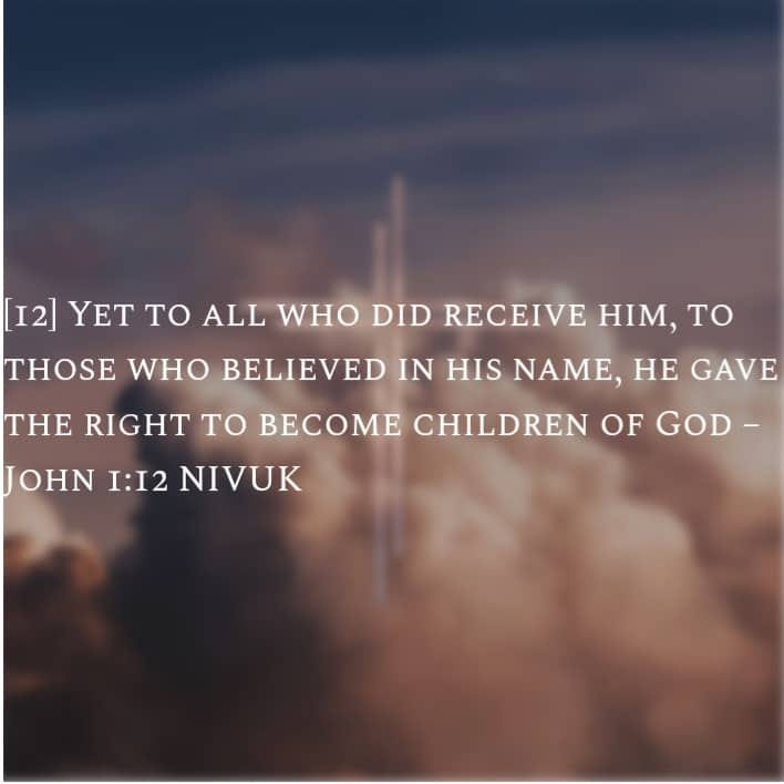 John 1:12 - Aniebietabasi Akpan - Medium