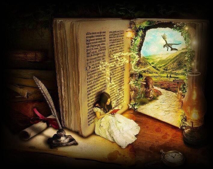 The book that writes itself…. Magic Book (part I)” & supportive words ...