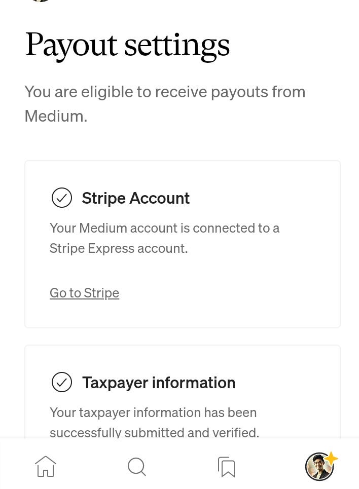 How To Create Stripe Express Account For Medium : A Step-by-Step Guide for Indian Users. | by ...