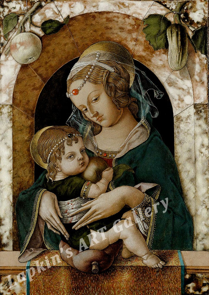 Elegant Saints and Graceful Madonnas by Carlo Crivelli (Italy 1433–95) | by Lapkin's ART Gallery ...