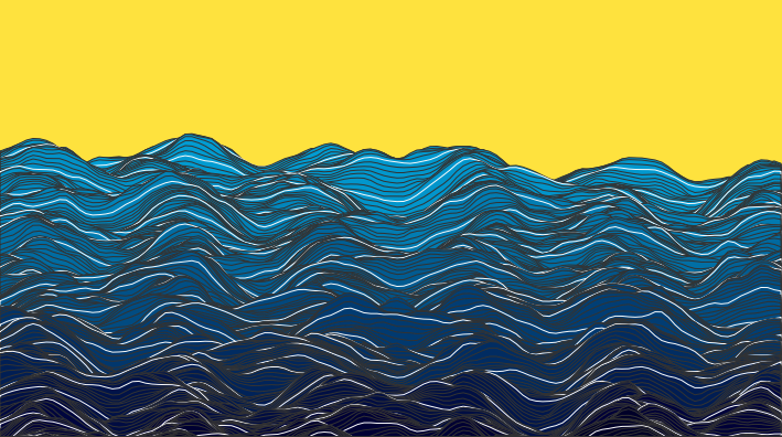 Drawing waves with p5.js. Recently I’ve been playing with p5.js… | by Hannah Yan Han | Medium
