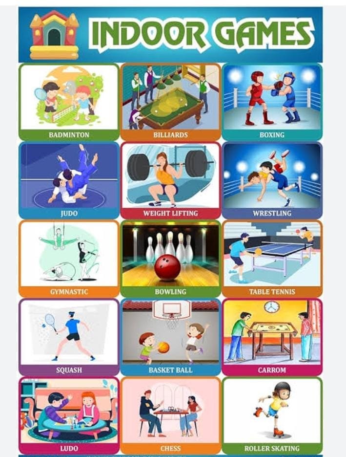 Indoor Games For Kids. Indoor Games For Kids | by Anabus Rabus | Oct ...
