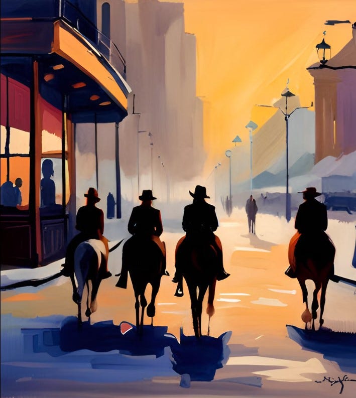 Night Riders. Once upon a moonlit night, in a small… | by ...