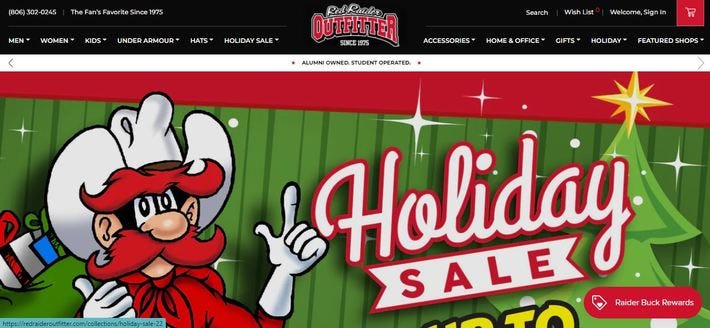 Red Raider Outfitter- Texas Tech Store | by Haniv | Medium