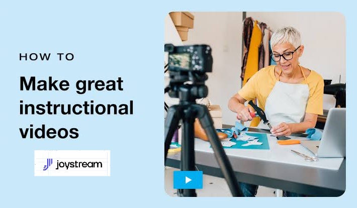 How To Make Instructional Videos: An 7-Step Guide | by Hashim Qamar ...