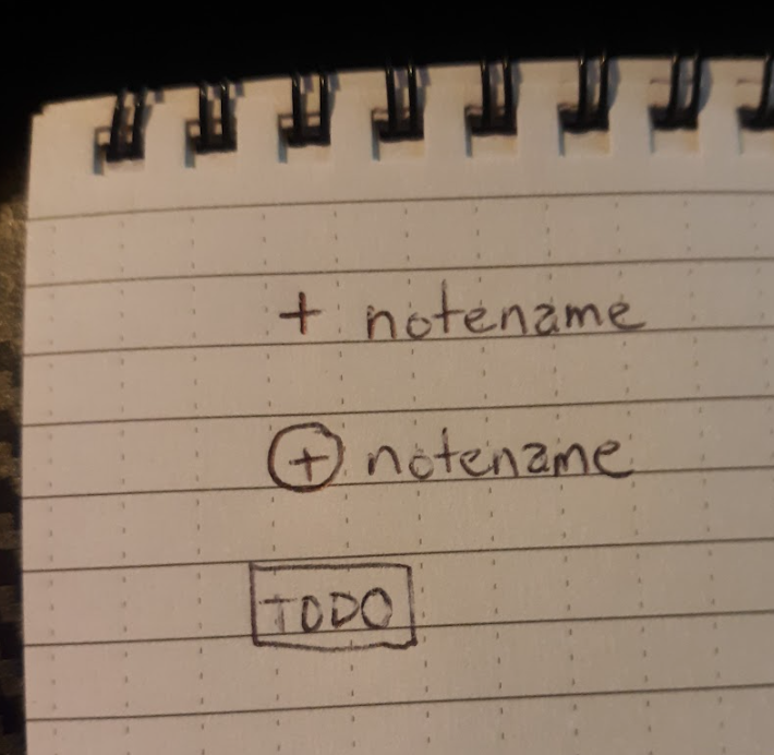 PKM Action Notation - Brendan Finan - Medium