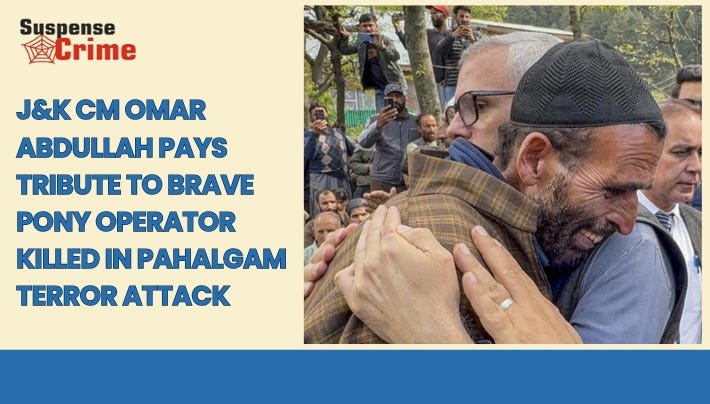 J&K CM Omar Abdullah Pays Tribute to Brave Pony Operator Killed in ...