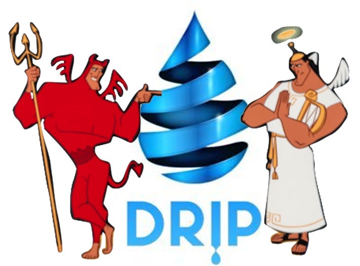 DRIP and AF FUD. And why it’s a necessary evil | by Doug P | Medium