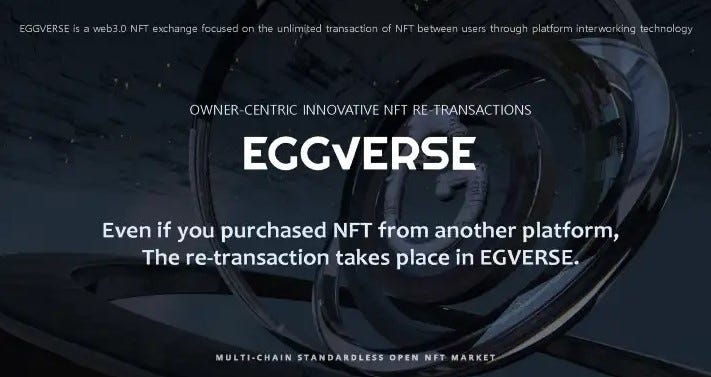 EGGVERSE platform specialized in NFT-compatible re-trading | by EGGVERSE | Medium