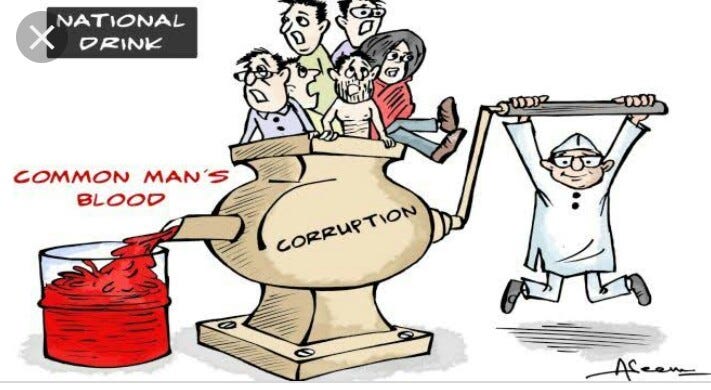 Trend of corruption. Corruption is a cancer which when rifes… | by ...