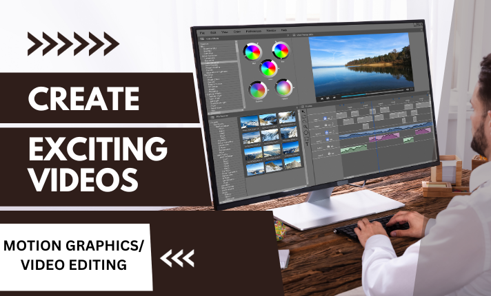 I will create motion graphics, motion intro, conference event promo ...