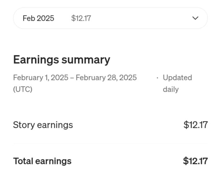 My medium 10 days stats and earnings😌😌 | by Storyteller | Readers Club ...