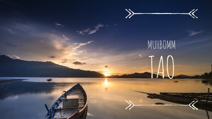 MUHBOMM — TAO. The only way forward it through. | by Mac Purvis III ...