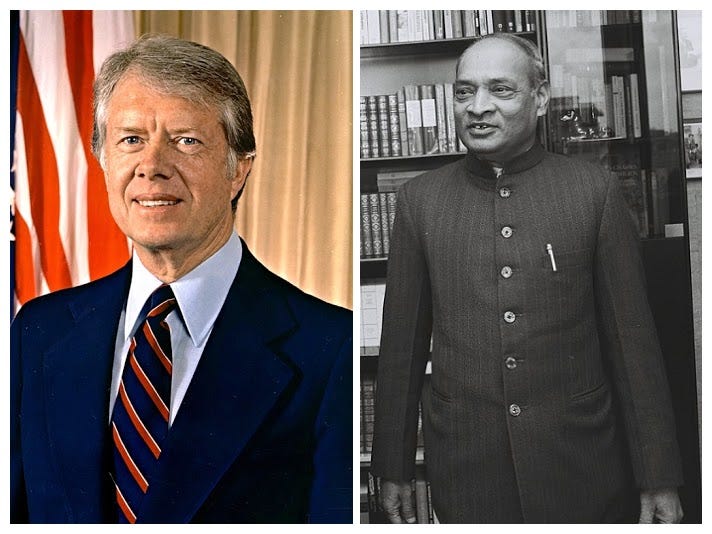 Jimmy Carter and P. V. Narasimha Rao: A Tale of Two Southern Statesmen ...
