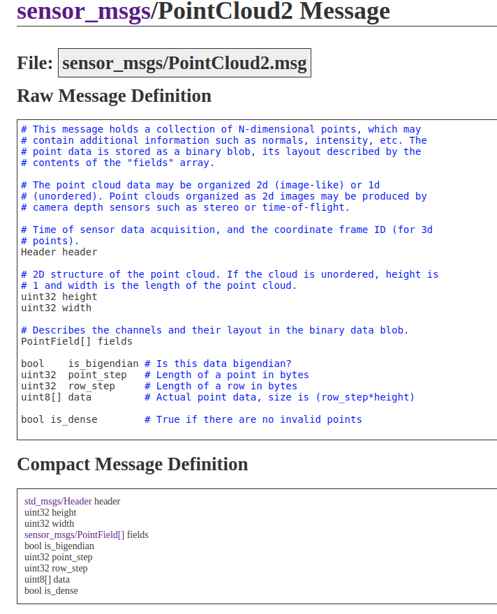 PointCloud2 message explained. This message structure is been widely… | by Tony Jacob | Medium