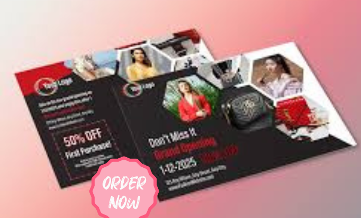 I will uniquely design postcards, postcard design, flyer, flyer design ...