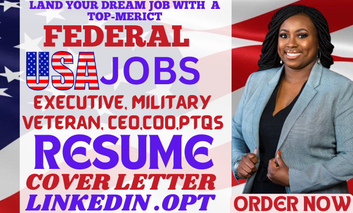 I will provide federal resume writing for your targeted job, USA jobs ...
