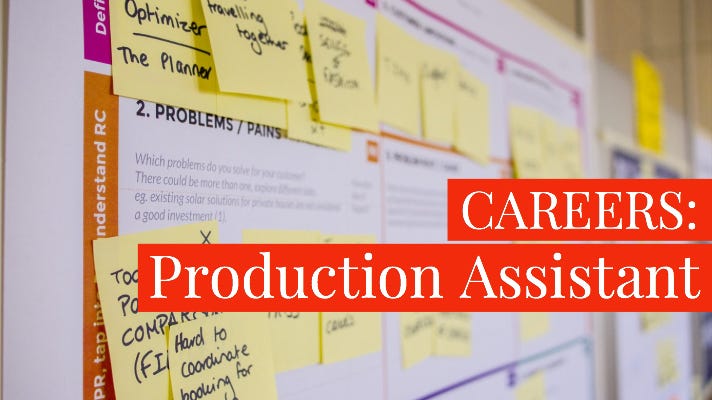 Wanted: Production Assistant in Nairobi | by Code for Africa | Medium