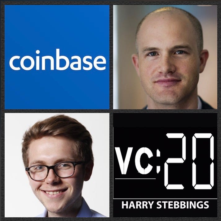 20VC Podcast: Harry Stebbings with Brian Armstrong, Founder & CEO of ...