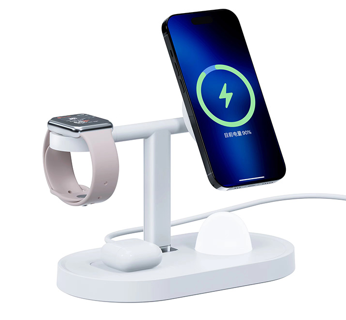 A Versatile Charging Solution: The 4-in-1 Wireless Charger with Small ...