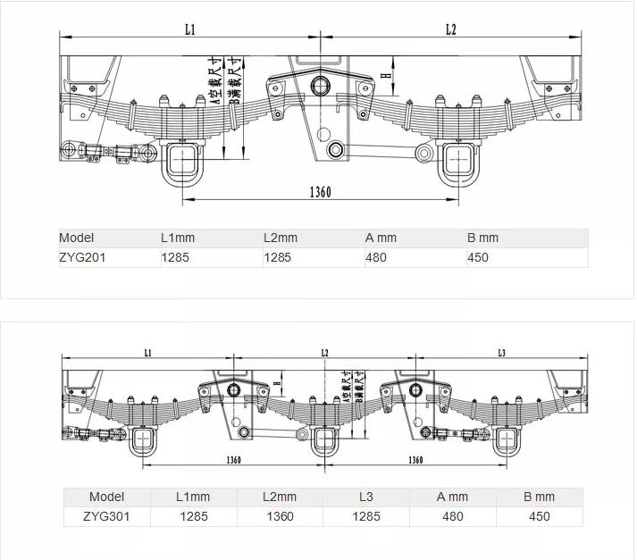 Semi Trailer Suspension - zhengyang - Medium
