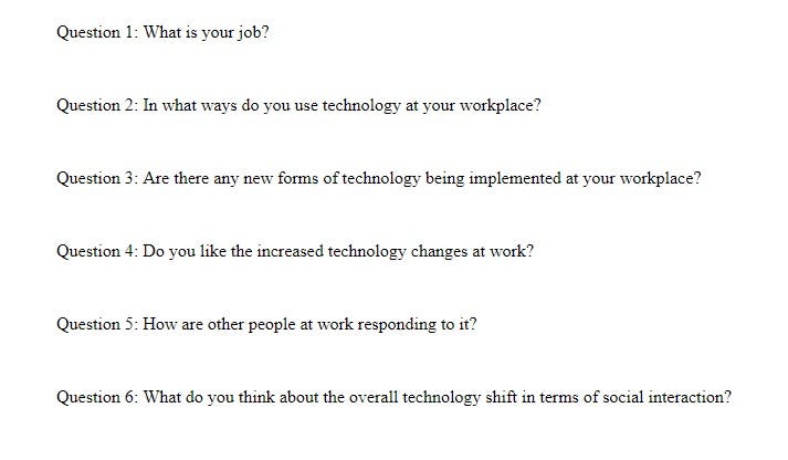 Asking Questions. Technology On A Personal Level | by Sarah Paquette ...